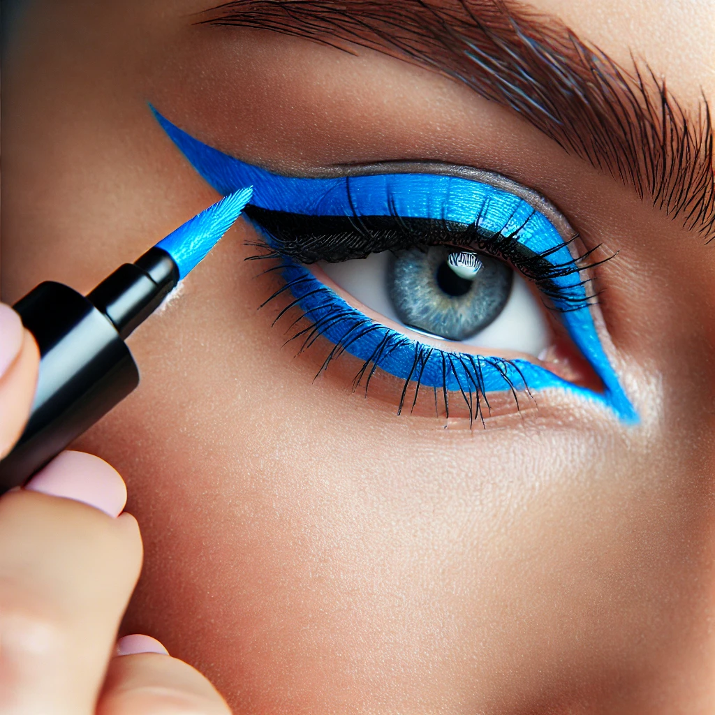 Como Usar Delineador Colorido de Forma Elegante - Glamour Diário